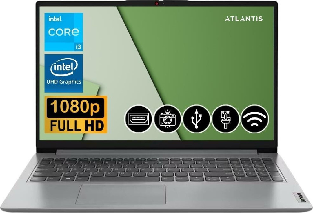 Lenovo Ideapad i3 1215U 24GB 128GB M.2 SSD 82QD00GMTX ATL8 15.6'' FDOS ...