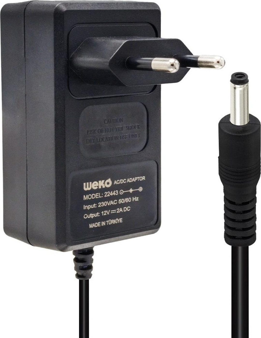 Just Cheap Store 12 Volt - 2 Amper 2.5*0.7 Uçlu Yerli Üretim Plastik ...