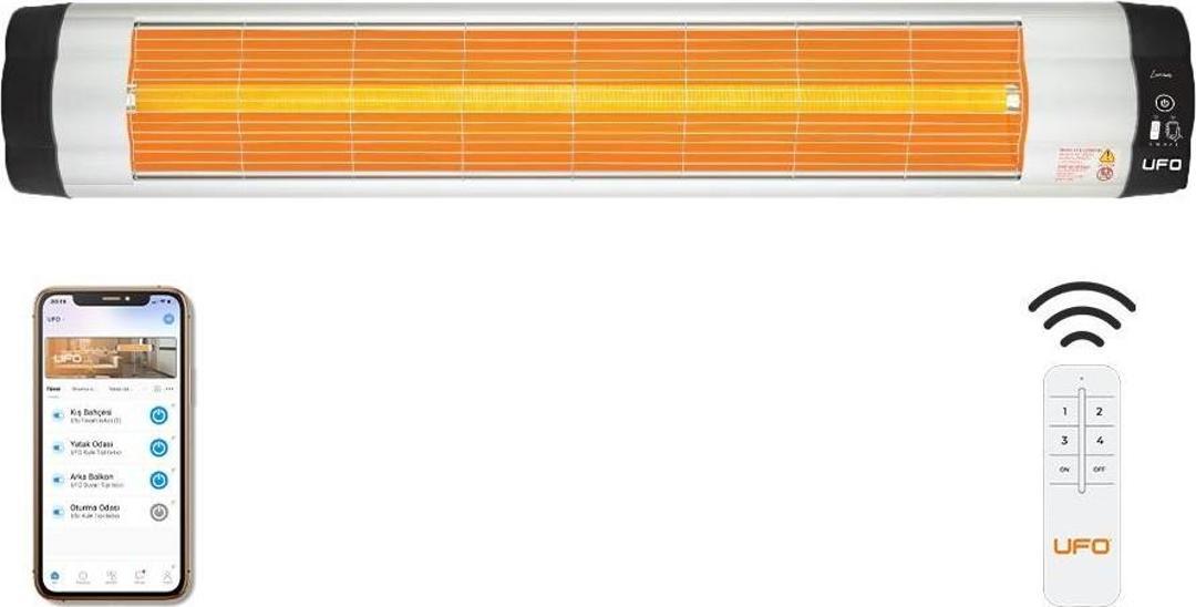 UFO Lorem 3000W Mobil Uyumlu ve Uzaktan Kumandalı Isıtıcı - idefix