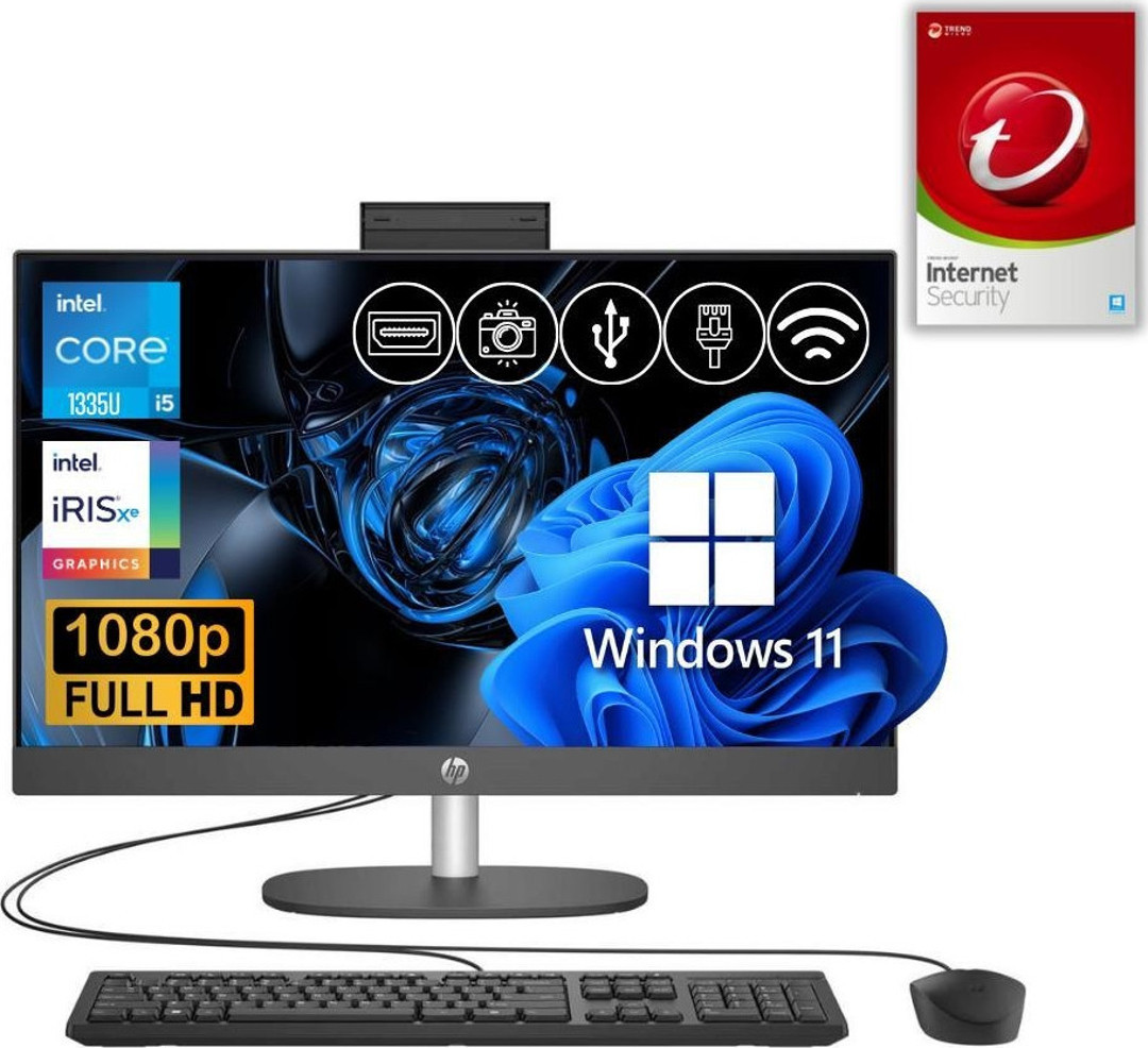 HP Proone 240 G10 İ5-1335U 64GB 2TB M.2 SSD 885A9EA ATL47 23.8" W11P All In One Bilgisayar+Trend ...