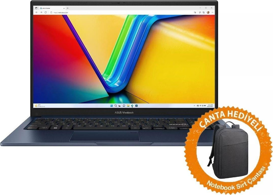 Asus Vivobook 15 X1504ZAC8-NJ1267C8 İntel Core İ̇3 1215U 16GB 1TB SSD Windows 11 Home 15.6 ...