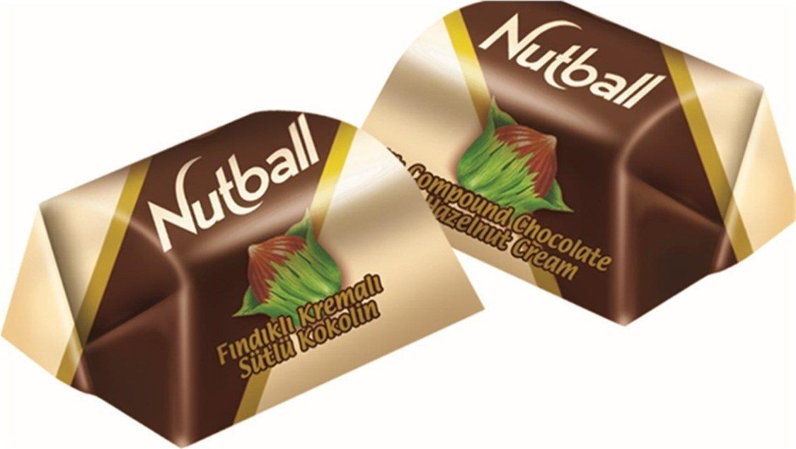Şölen Nutball Fındık Krema Dolgulu Çikolata 1 KG - idefix