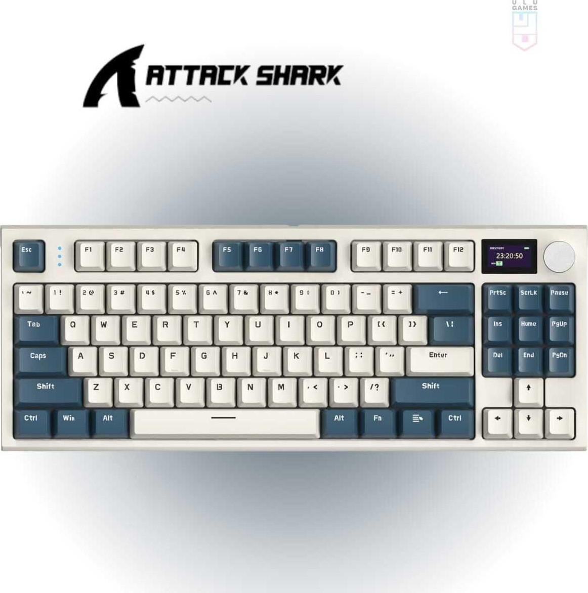 Attack Shark K86 Ekranlı Kablosuz Mekanik Klavye