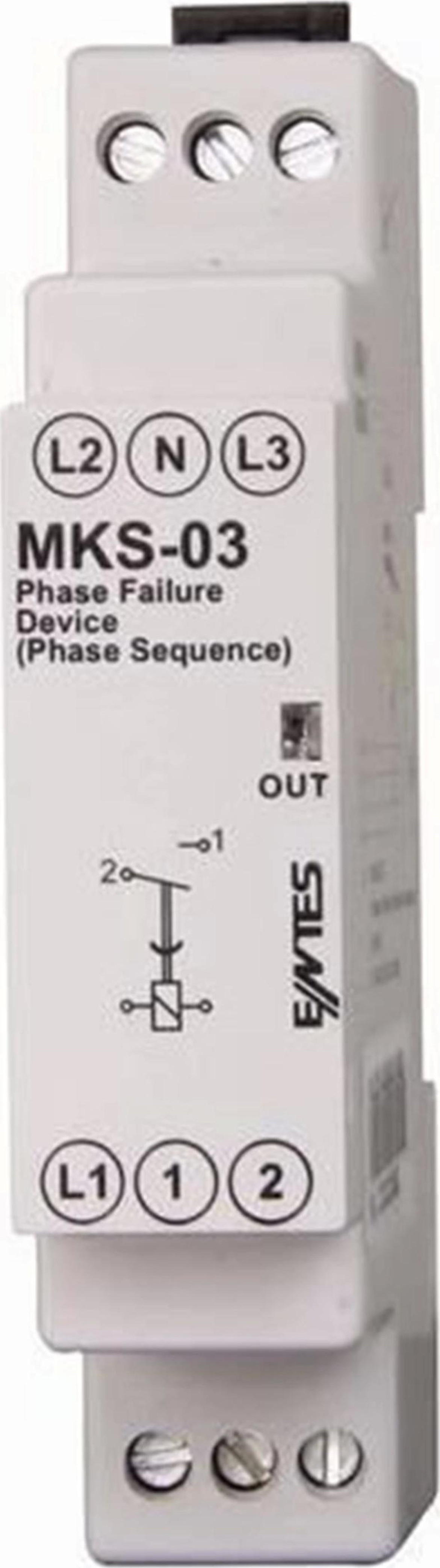 ENTES MKS-03 MOTOR KORUMA RÖLESİ %20 SBT OTOMAT TİP - idefix