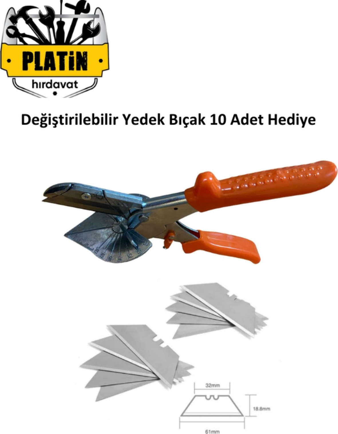 Platin Hırdavat Pvc Kanal Pimapen Conta Fitil Kesme Makası Otomatik ...