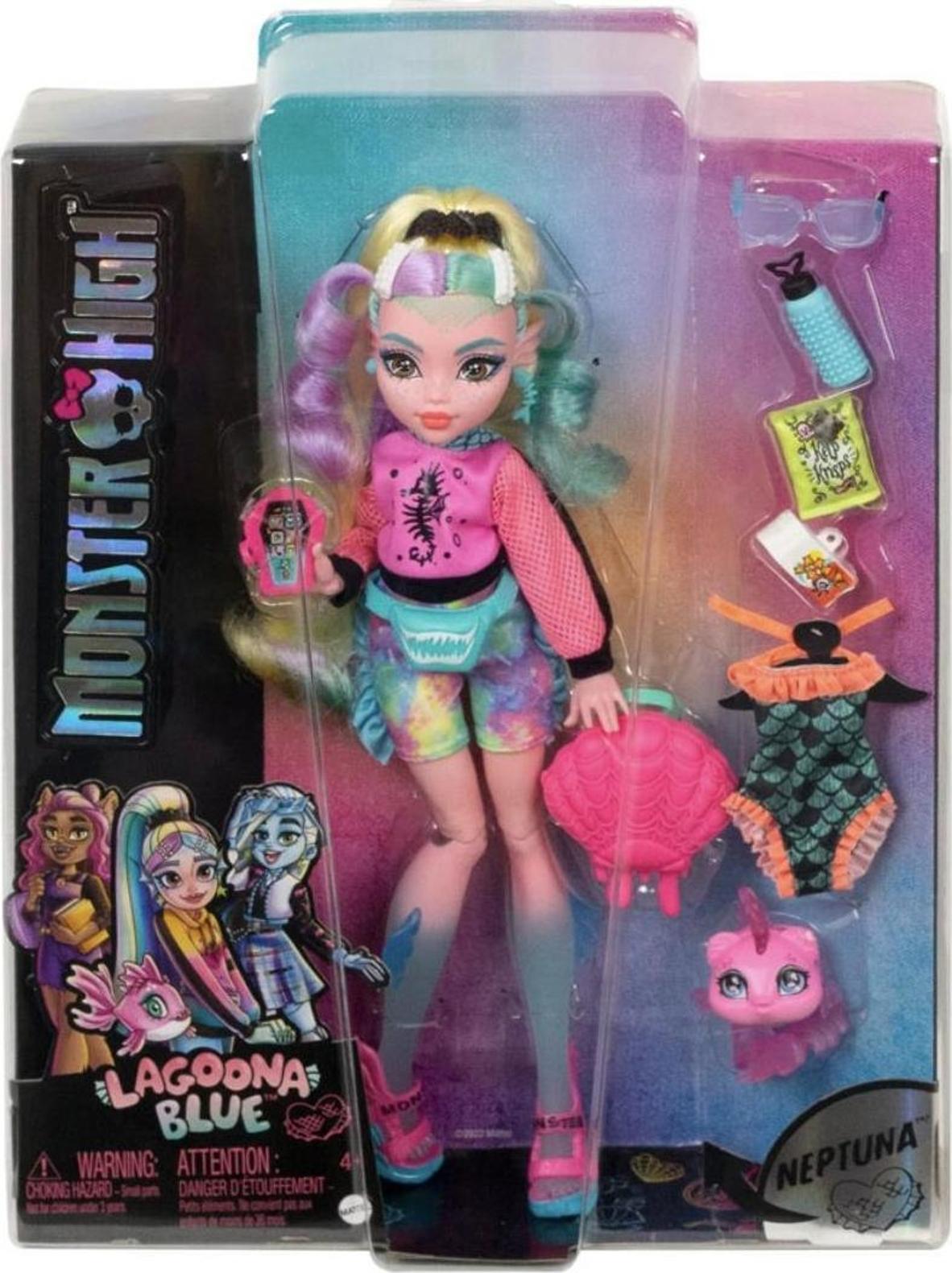 Mattel Monster High Ana Karakter Bebekler Lagoona Blue HPD53-HHK55 - idefix