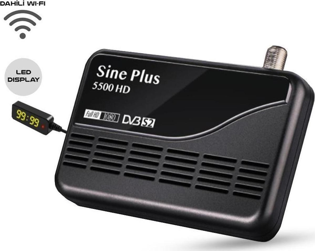 Sine Plus 5500 HD WIFI Uydu Alıcısı - idefix