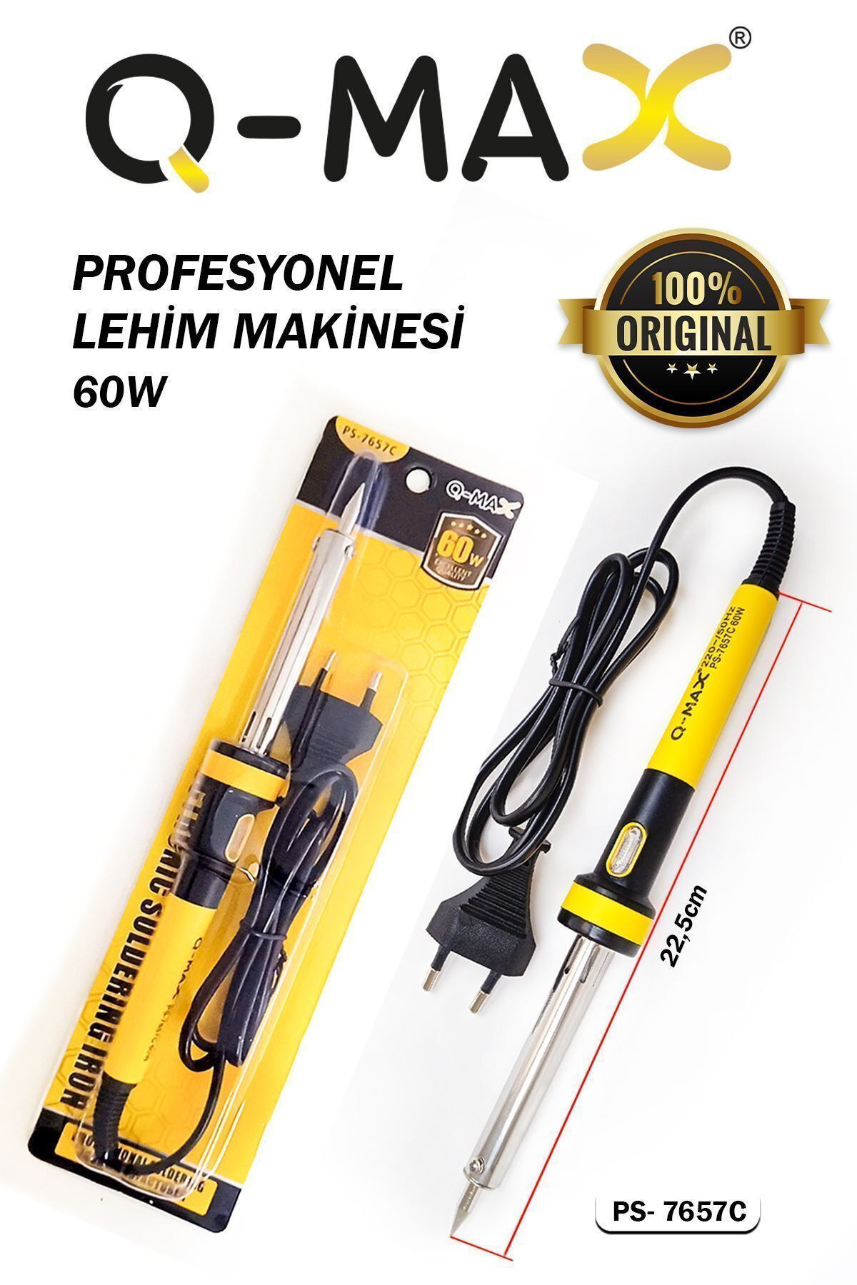 Q-Max Hem Evde Hem De Profesyonel Olarak Kullanılabilen Portatif 60W ...