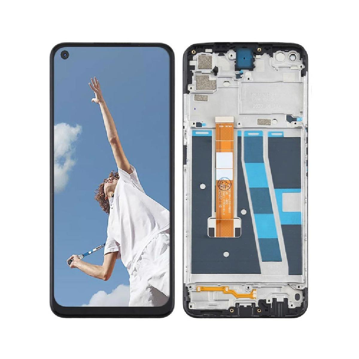 Oppo A52 2020 ile UyumluLcd Ekran Dokunmatik Çıtalı Cph2061 Cph2069 ...