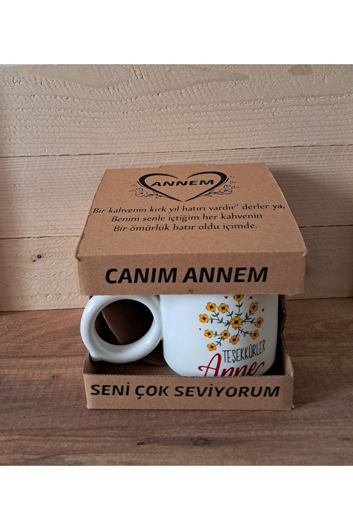 Artiser Birinci Sınıf Seramik Anneler Günü Kupa - idefix