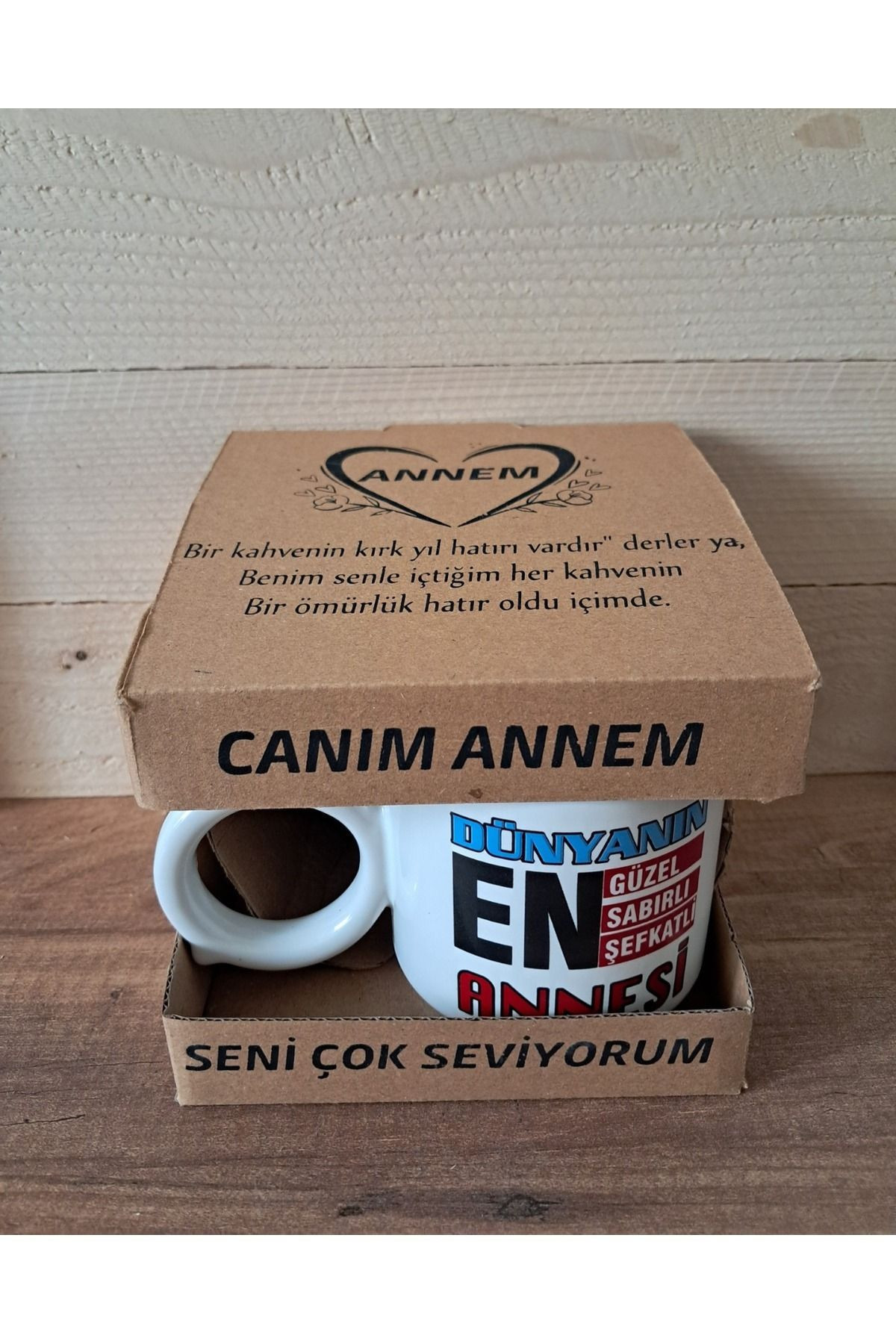 Artiser Birinci Sınıf Seramik Anneler Günü Kupa - idefix
