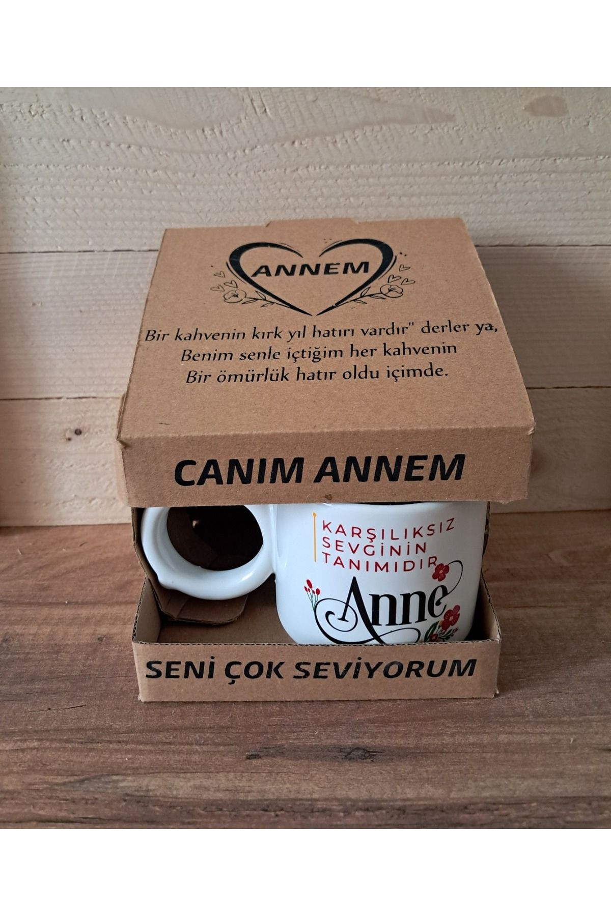 Artiser Birinci Sınıf Seramik Anneler Günü Kupa - idefix