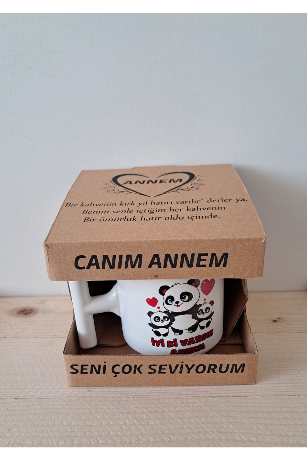 Artiser Birinci Sınıf Seramik Anneler Günü Kupa - idefix