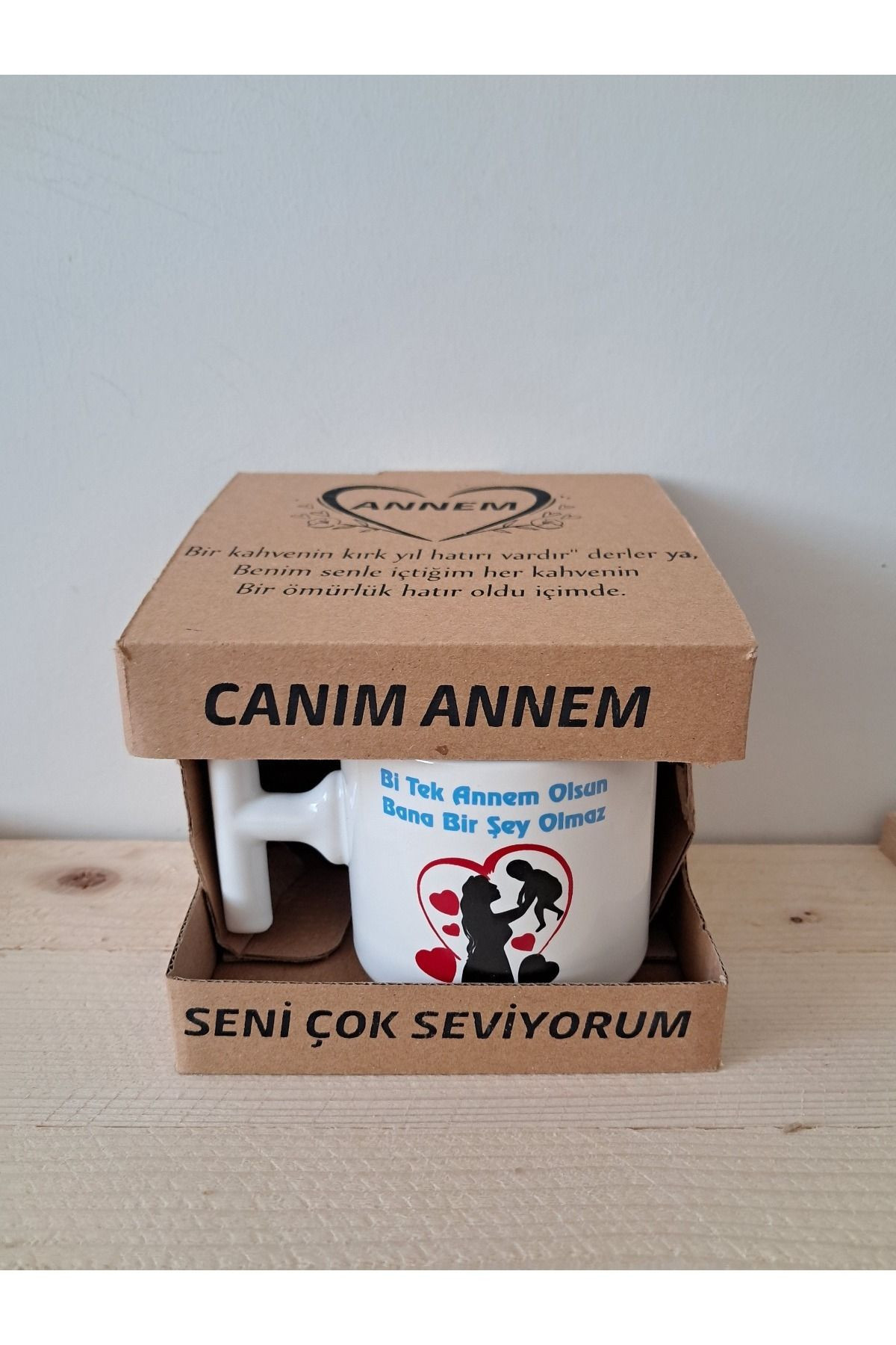 Artiser Birinci Sınıf Seramik Anneler Günü Kupa - idefix