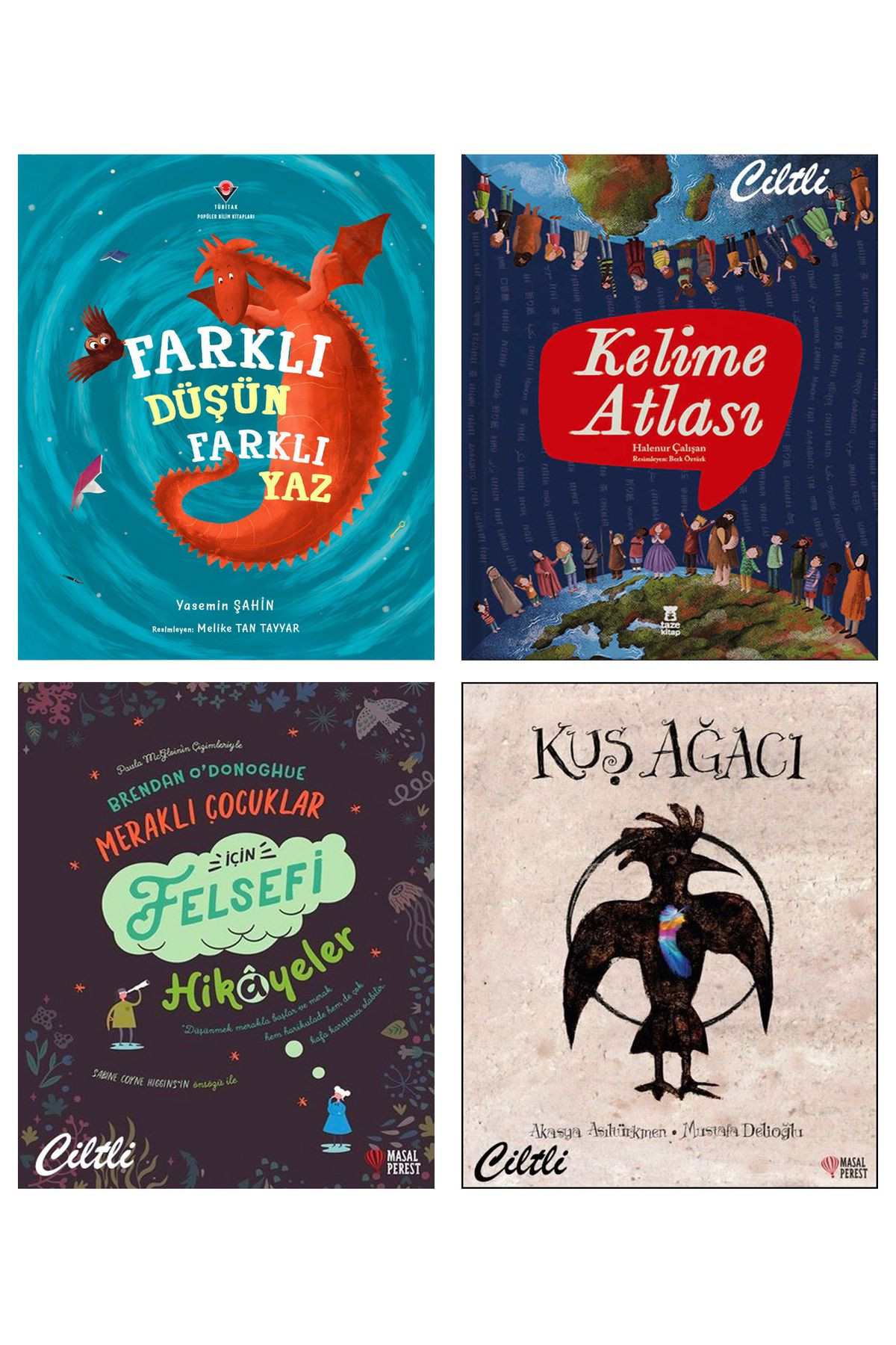 Tübitak Yayınları Farklı Düşün Farklı Yaz Kelime Atlası Meraklı ...