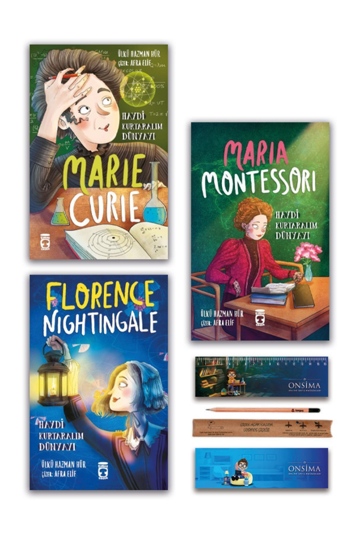 Timaş Çocuk Marie Curie - Maria Montessori - Florence Nightingale ...