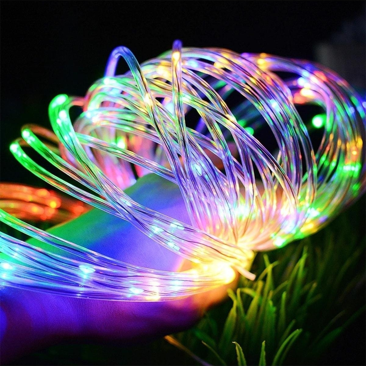 Kuzey Dekor Düğün Işıkları 20 Metre Renkli Led Işık Su Geçirmez 200 ...