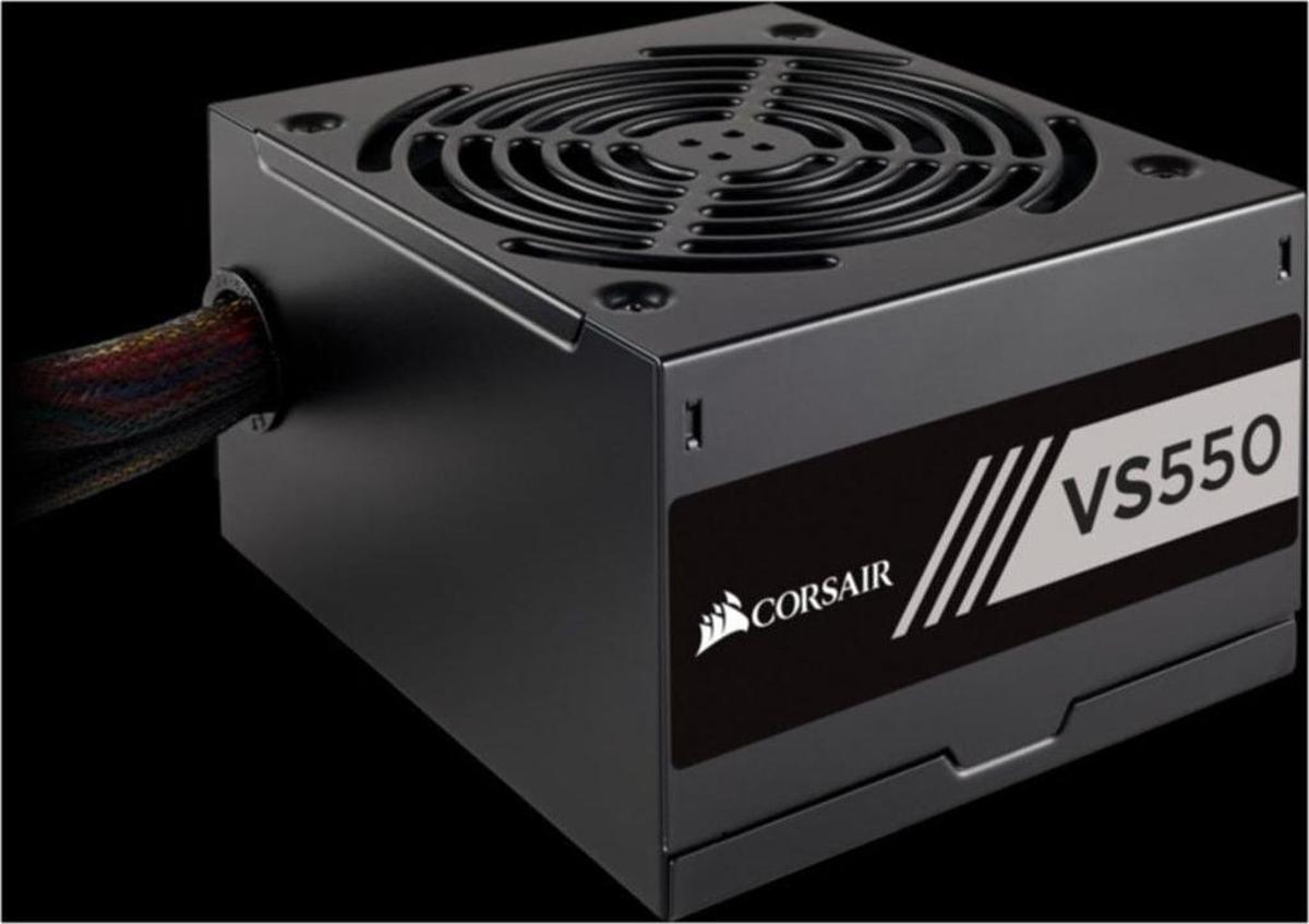 Corsair VS550 550W 80+ 12CM FANLI GUC KAYNAGI (CP-9020171-EU) - idefix
