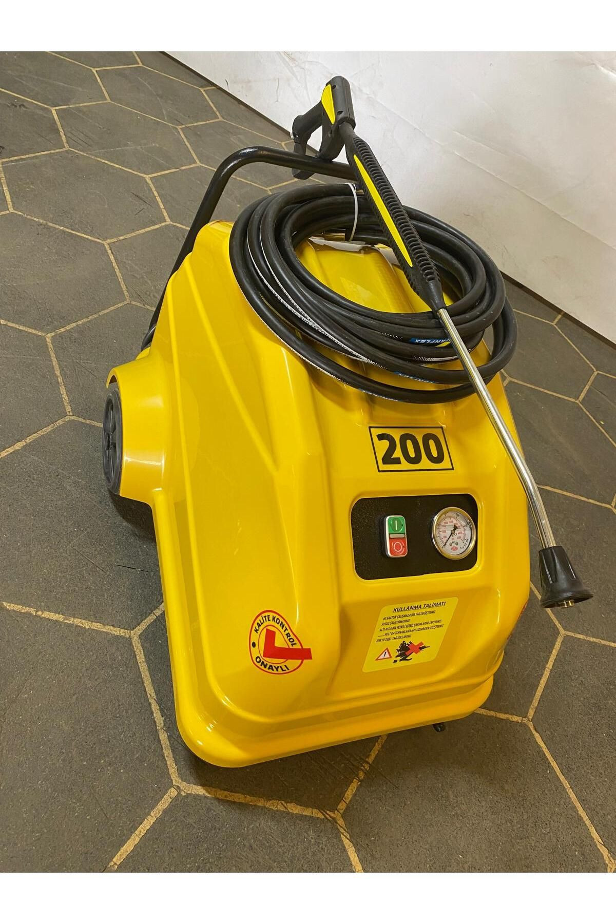 Set S.E.T 200 Bar 380 Volt Yeni Kasa Basınçlı Oto Yikama Makinasi - idefix