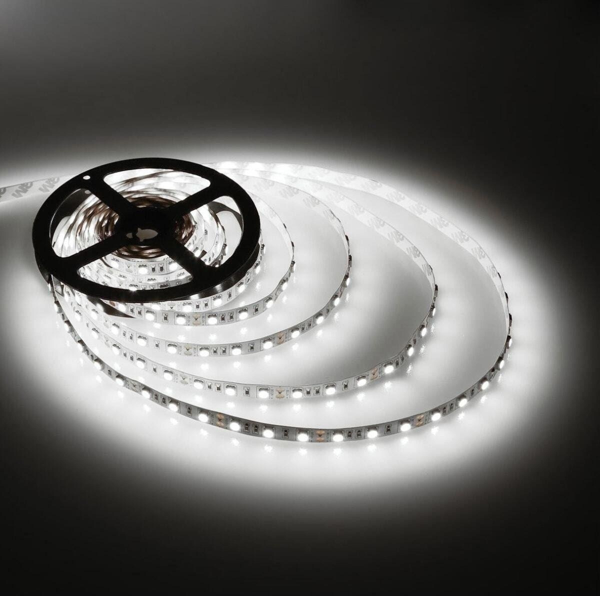 Cata 5 Metre On Çip Şerit Led Iç Mekan Beyaz Işık - idefix