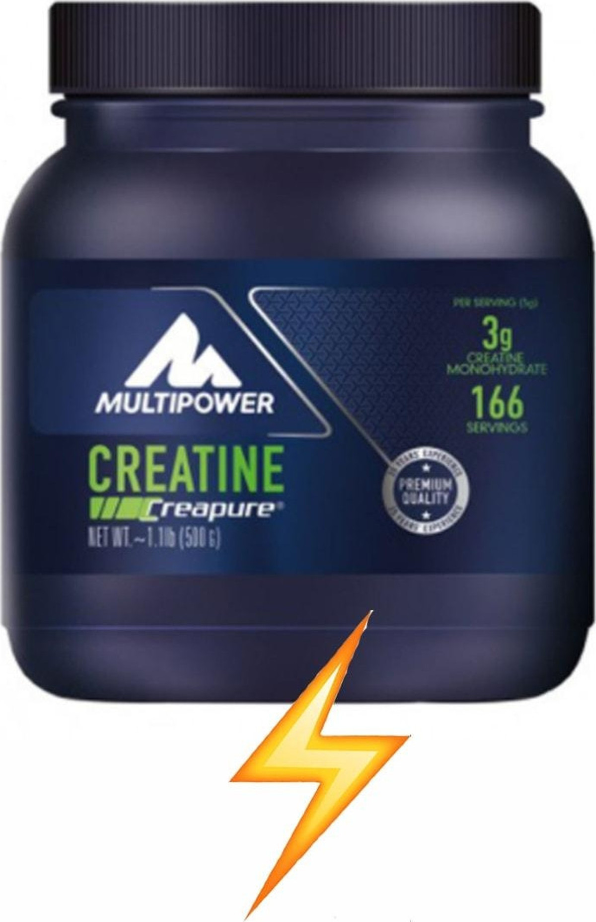 Multipower Creatine Powder 500 Gr Kreatin Monohidrat Kas Güç Enerji ...