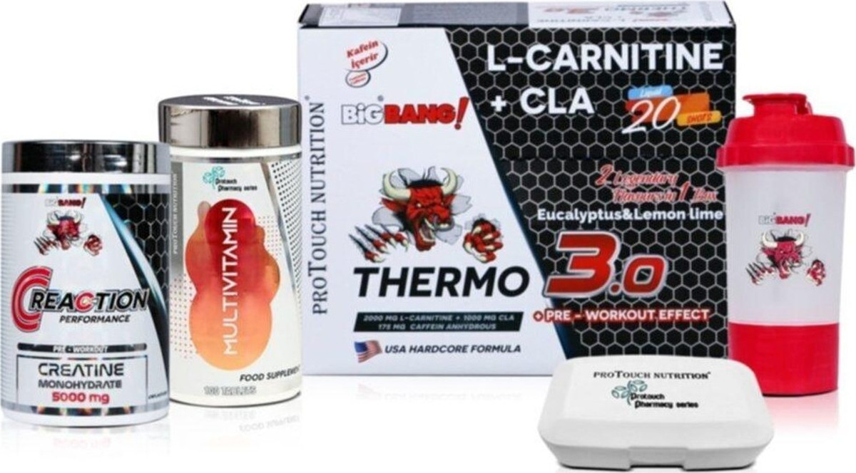 Protouch Nutrition Bigbang Thermo 3.0 L-carnitine+cla 20 Ampul + C ...