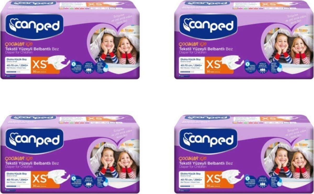 Canped Extra Small Xs Hasta Bezi 120 Adet