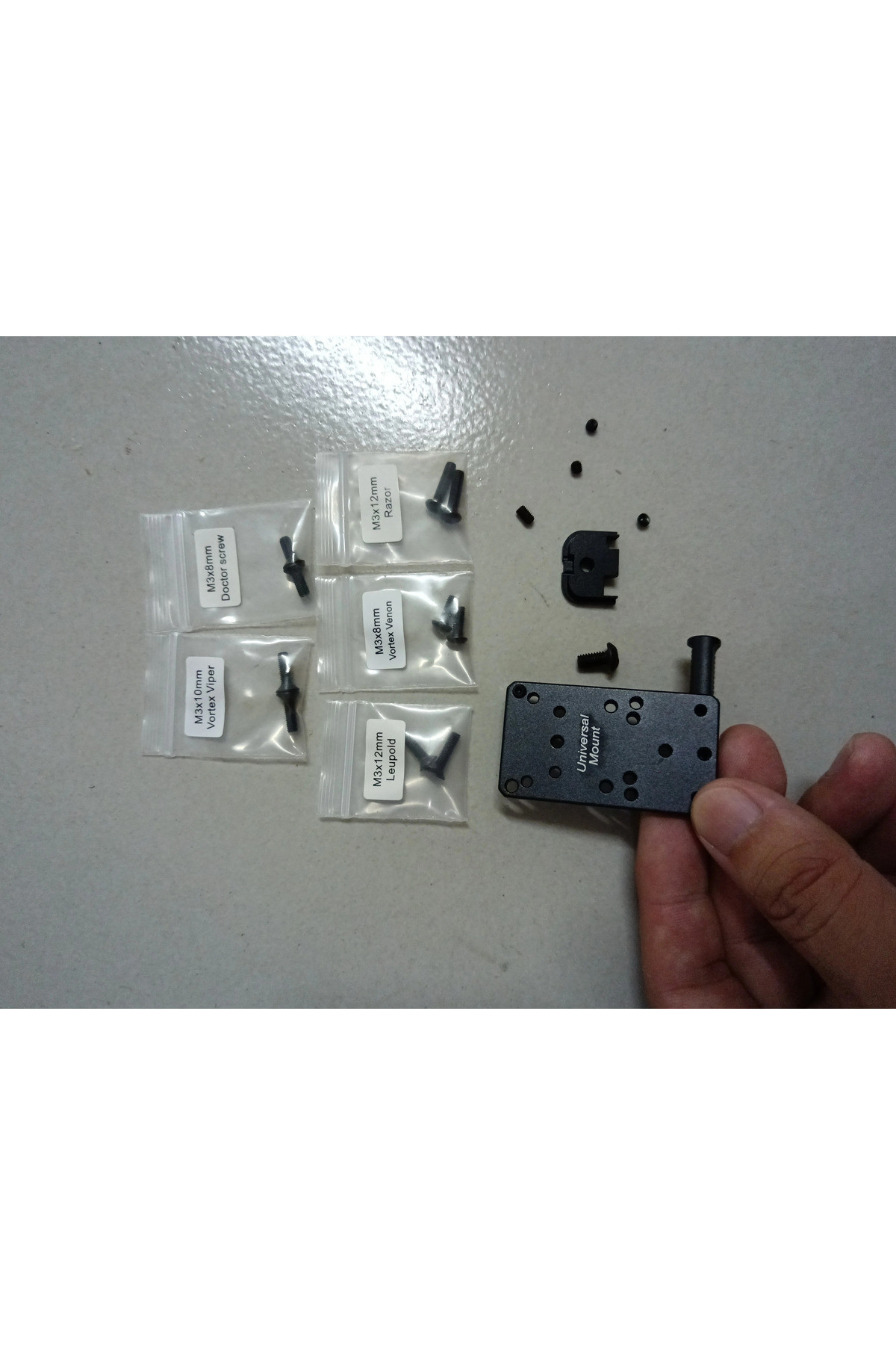 Lenscape Universal Optics Mount Red Dot Scope Reflex Mount Plate Base ...