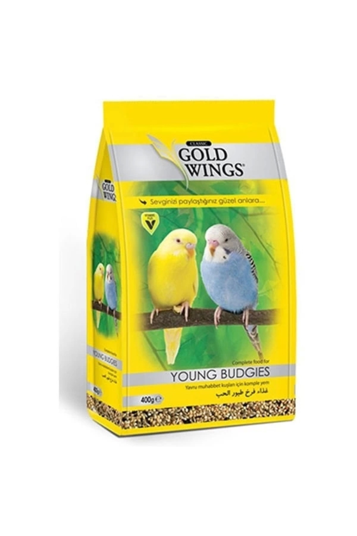 Gold Wings Classic Gold Wings Yavru Kuş Yemi 400 Gr - idefix