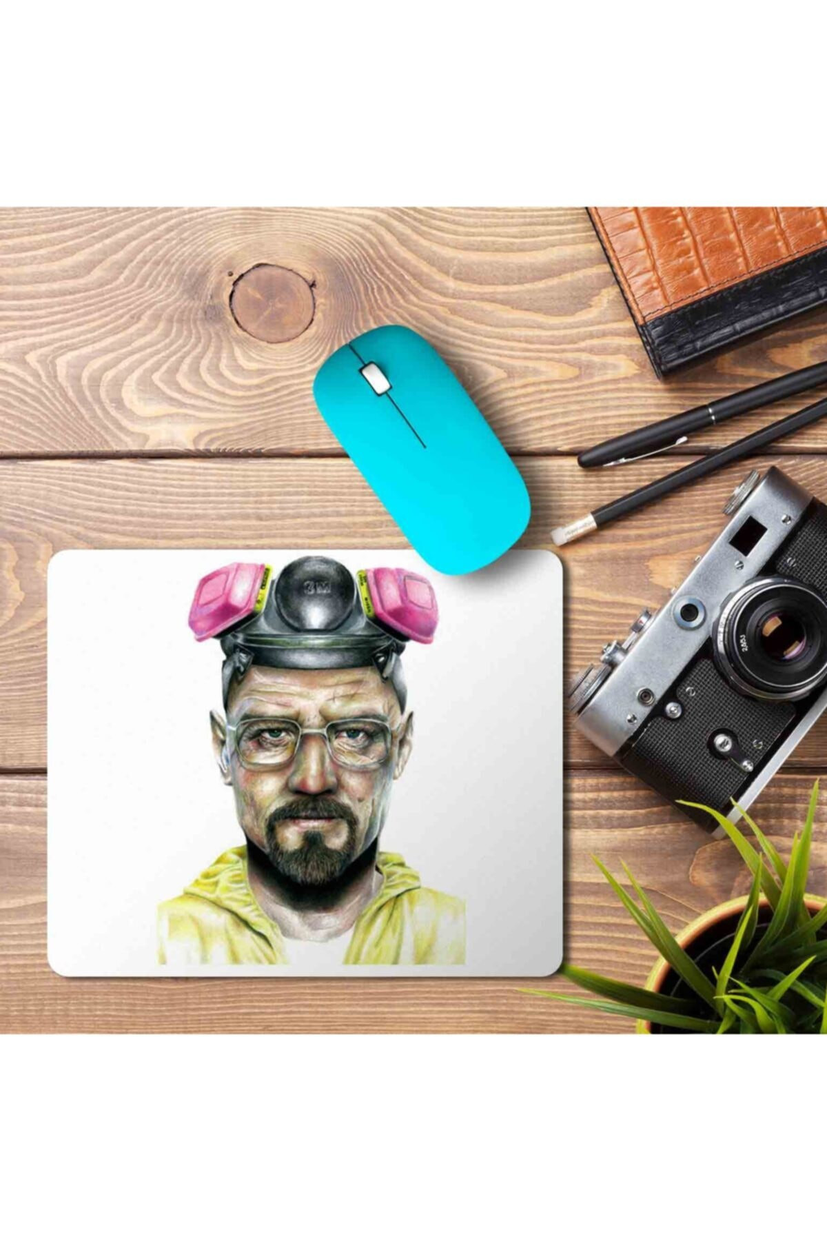 Art hedi̇ye Breaking Bad Mask Mouse Pad Mousepad - idefix
