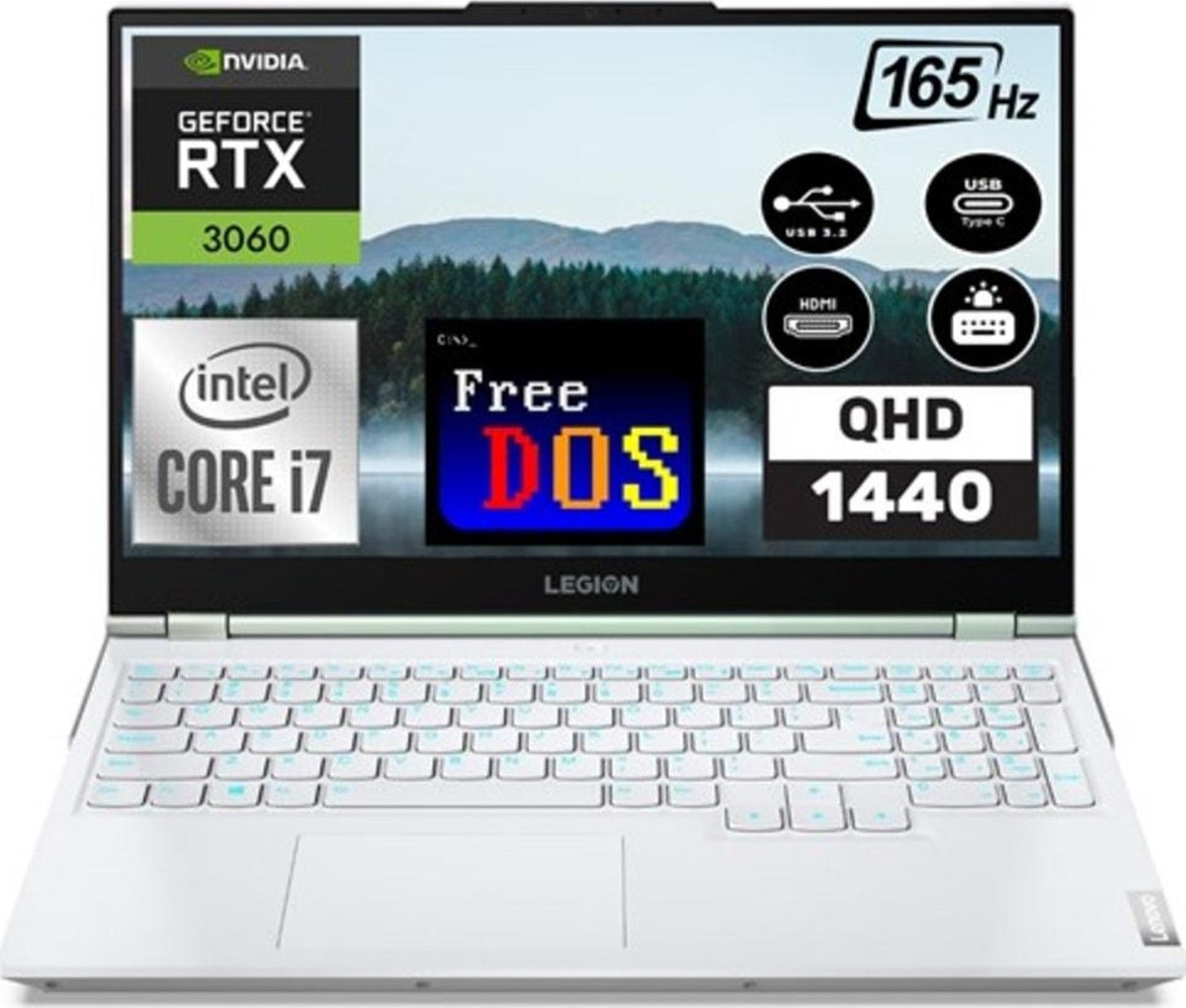 Lenovo Legion 5 - I7 11600h 64gb 512gb Ssd Rtx3060/6gb 15.6" 165hz Wqhd ...