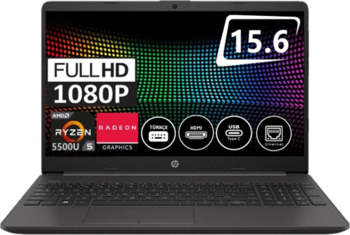 Hp 255 G8 Ryzen 5 5500-32gb 512gb Ssd 15.6" W11pro Taşınabilir ...