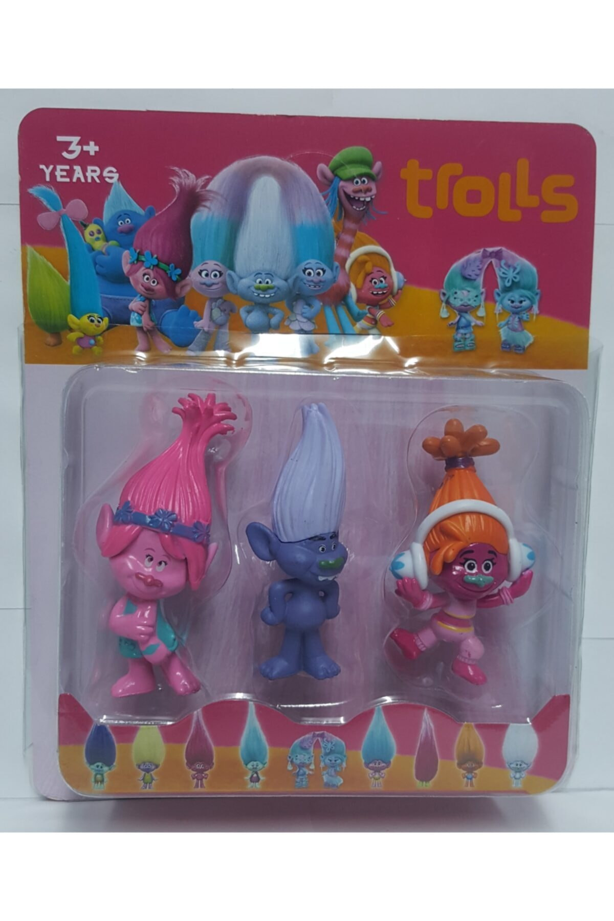 Brother Toys 3Lü Trolls Set Princess Poppy, Guy Diamond, Dj. Suki - idefix