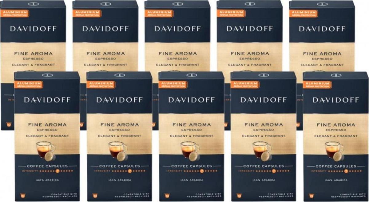 Davidoff Fıne Aroma Espresso Elegant & Fragrant Aluminium Kapsül Kahve ...