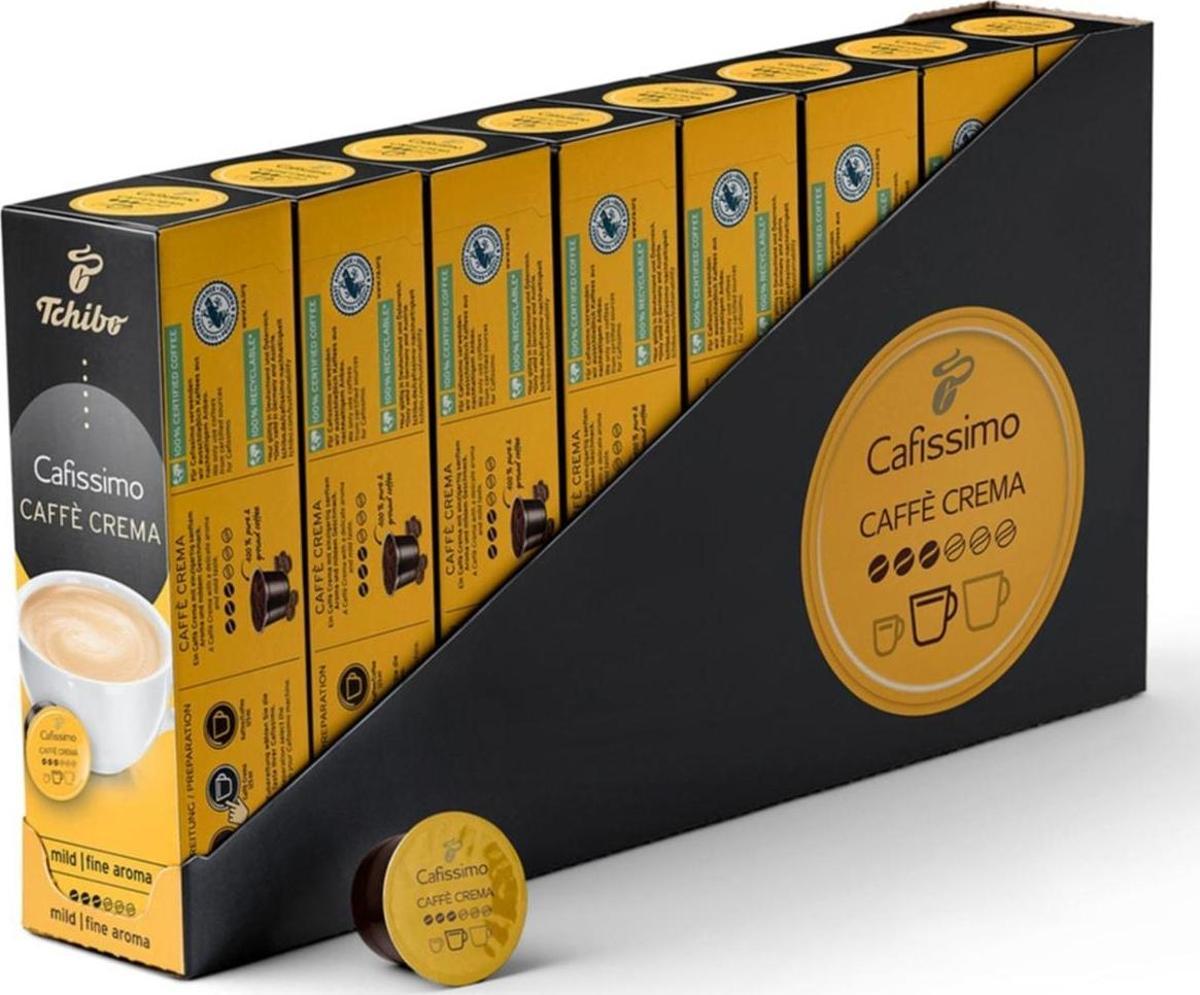 Tchibo Cafissimo Caffè Crema Fine Aroma 80 Adet Kapsül Kahve - Avantajlı Paket - idefix