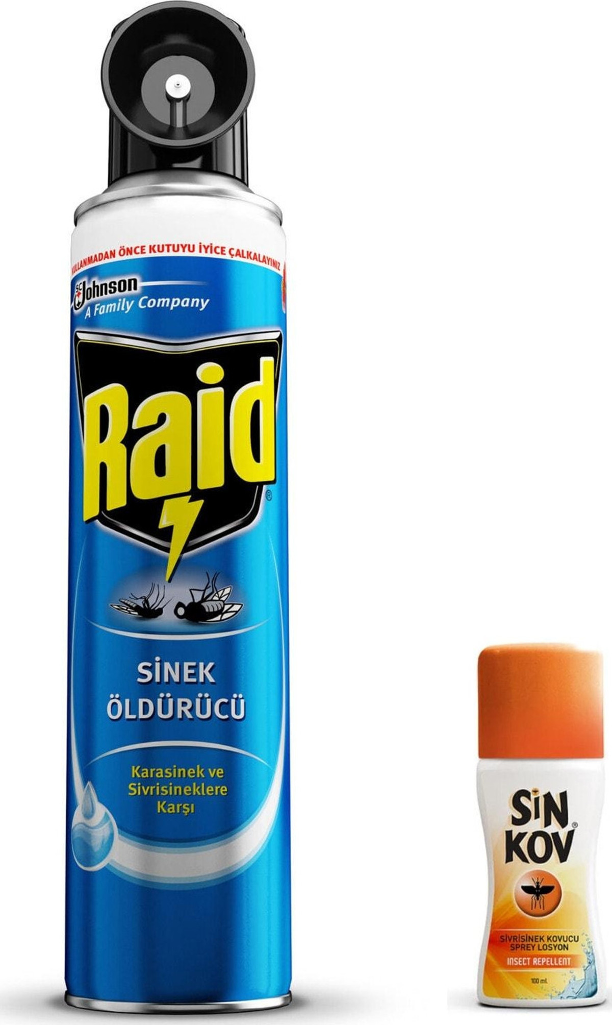 Raid RAİD 300 ml Sinek İlacı Ve Sinkov Sinek Kovucu Losyon 100 ml - idefix