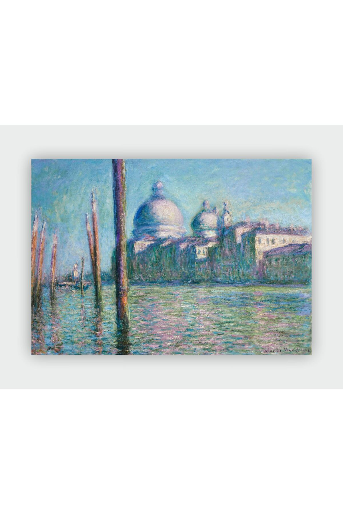 Fırsatlar Diyarı Claude Monet Le Grand Canal Expressionism Art Duvar ...