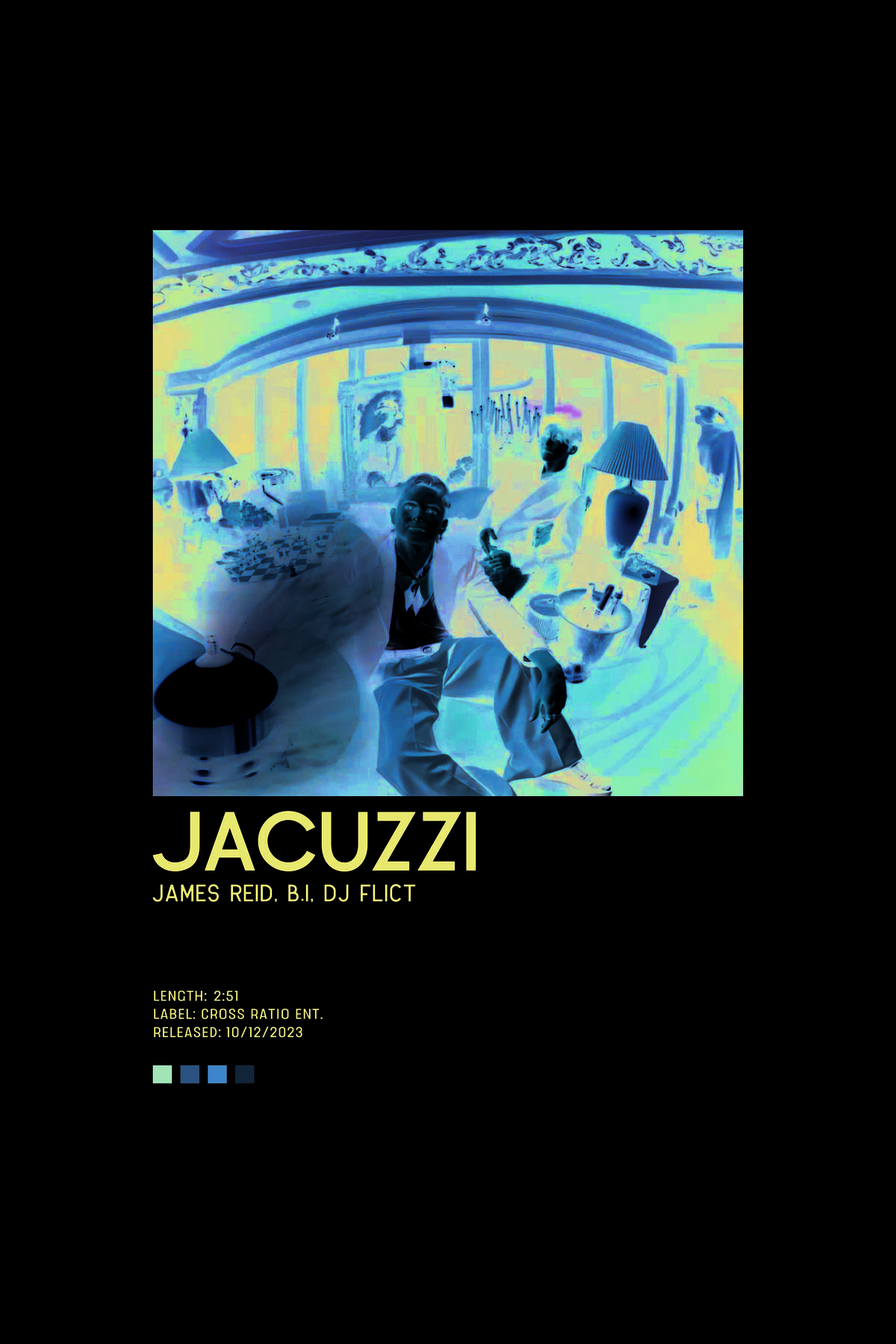Fırsatlar Diyarı James Reıd, B.I, Dj Flıct Jacuzzi K-Pop Duvar Posteri ...