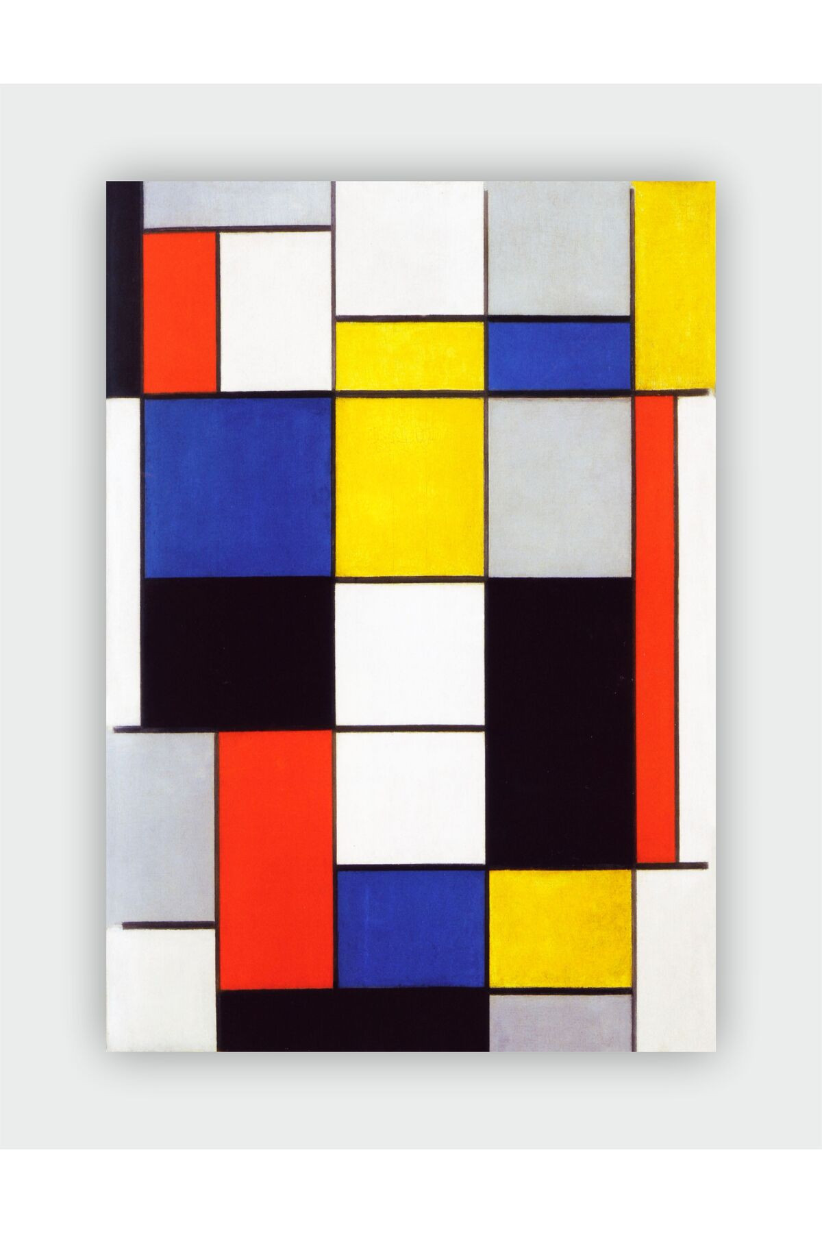 Fırsatlar Diyarı Piet Mondrian Combosition Expressionism Art Duvar ...