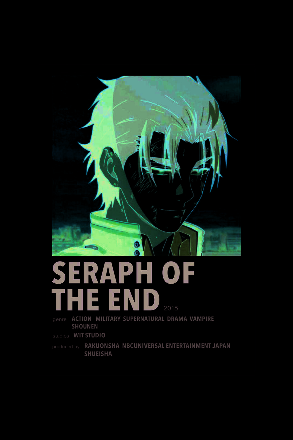 Fırsatlar Diyarı Seraph Of The End Anime Info Card Bilgi Kartı ...