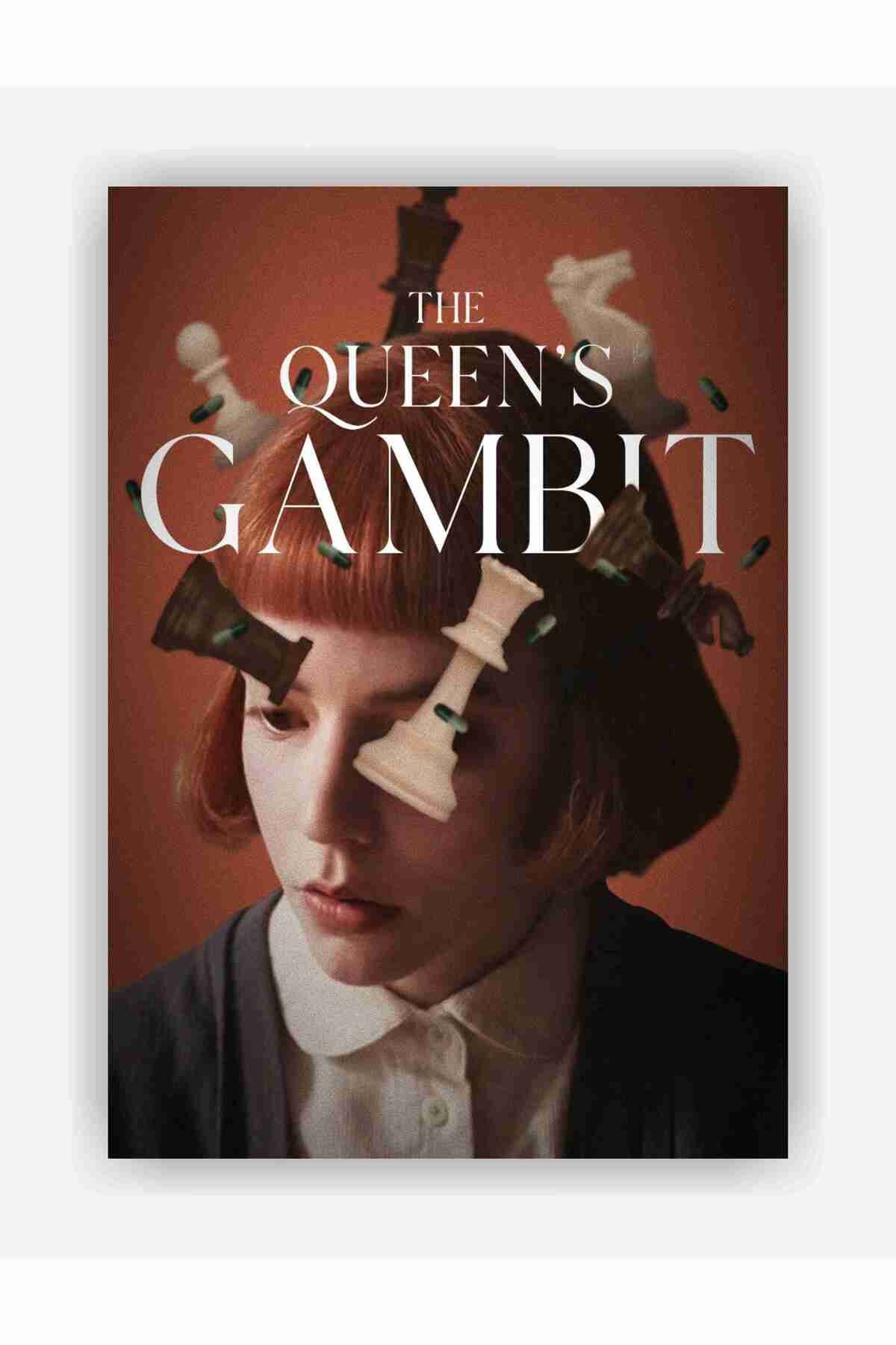Fırsatlar Diyarı The Queen'S Gambit Dizi Duvar Posteri - Kalın Kağıt ...
