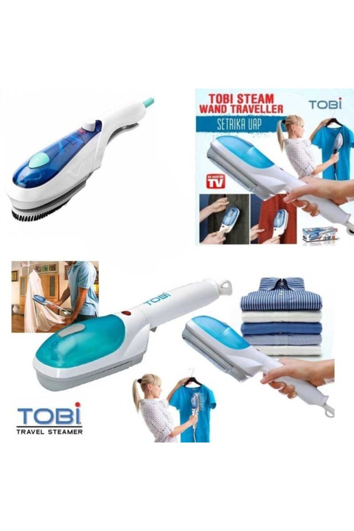 Sharp Store Tobi Steamer Buharlı Pratik Mucize Ütü Kırışıklık Giderme ...