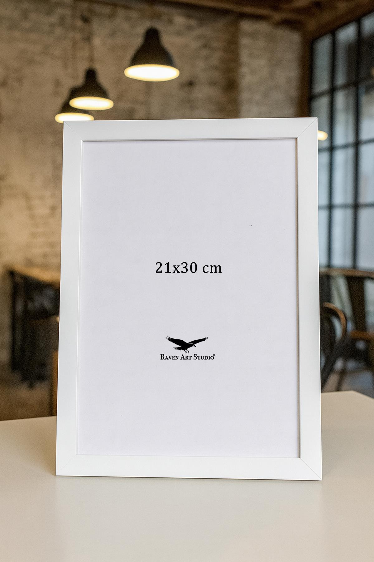 Ermitaj A4 Ebat 21cm x 30cm Resim Fotoğraf Belge Poster Evrak Çerçevesi ...