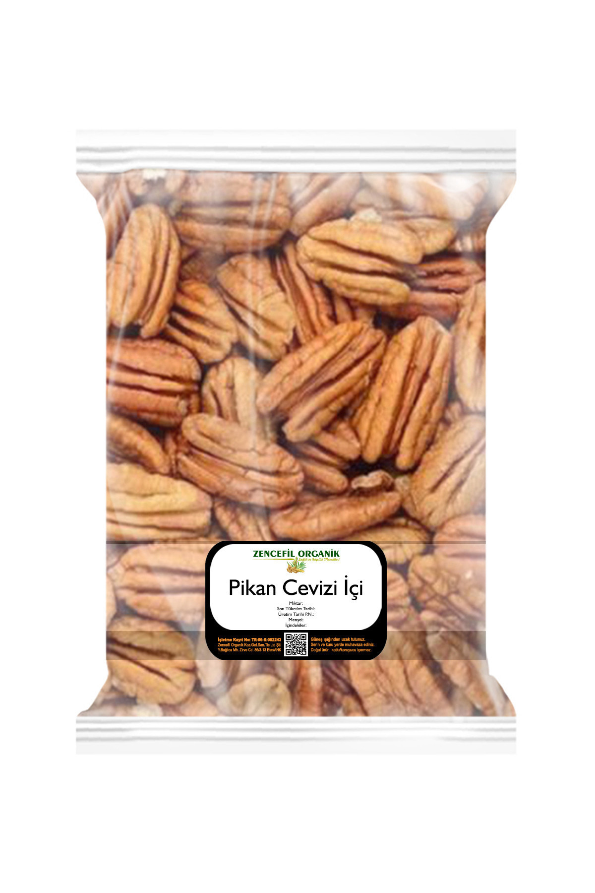 Pikan Cevizi Içi 1 Kg. Iç Pikan Pecan Nut 1000 Gr. Taze - idefix