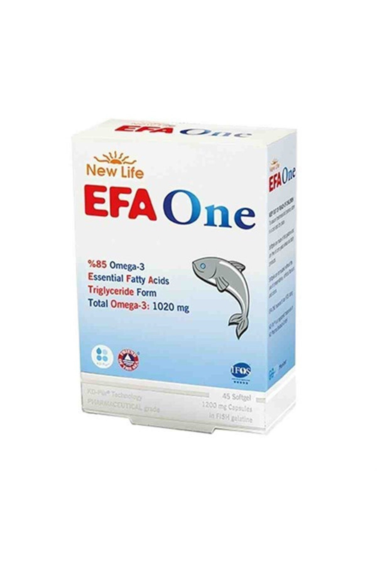 New Life Efa One %85 Omega 3 45 Kapsül Balık Yağı - idefix