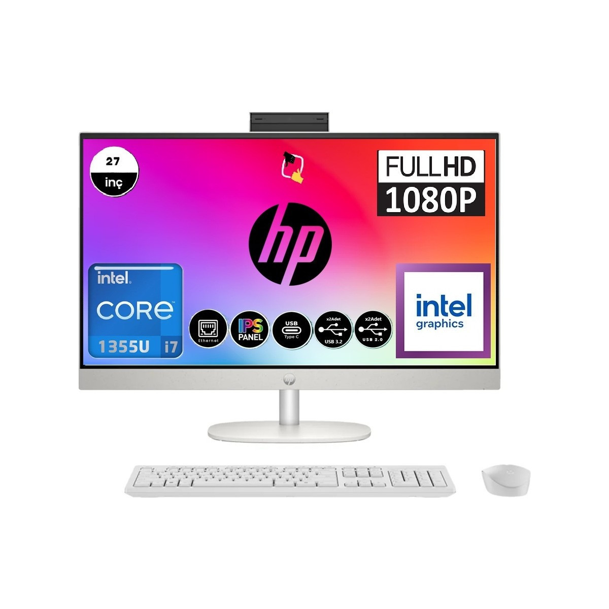 27-CR0003NT 898B3EA Intel Core I7-1355U 16GB 1tb SSD 27'' Full Hd ...