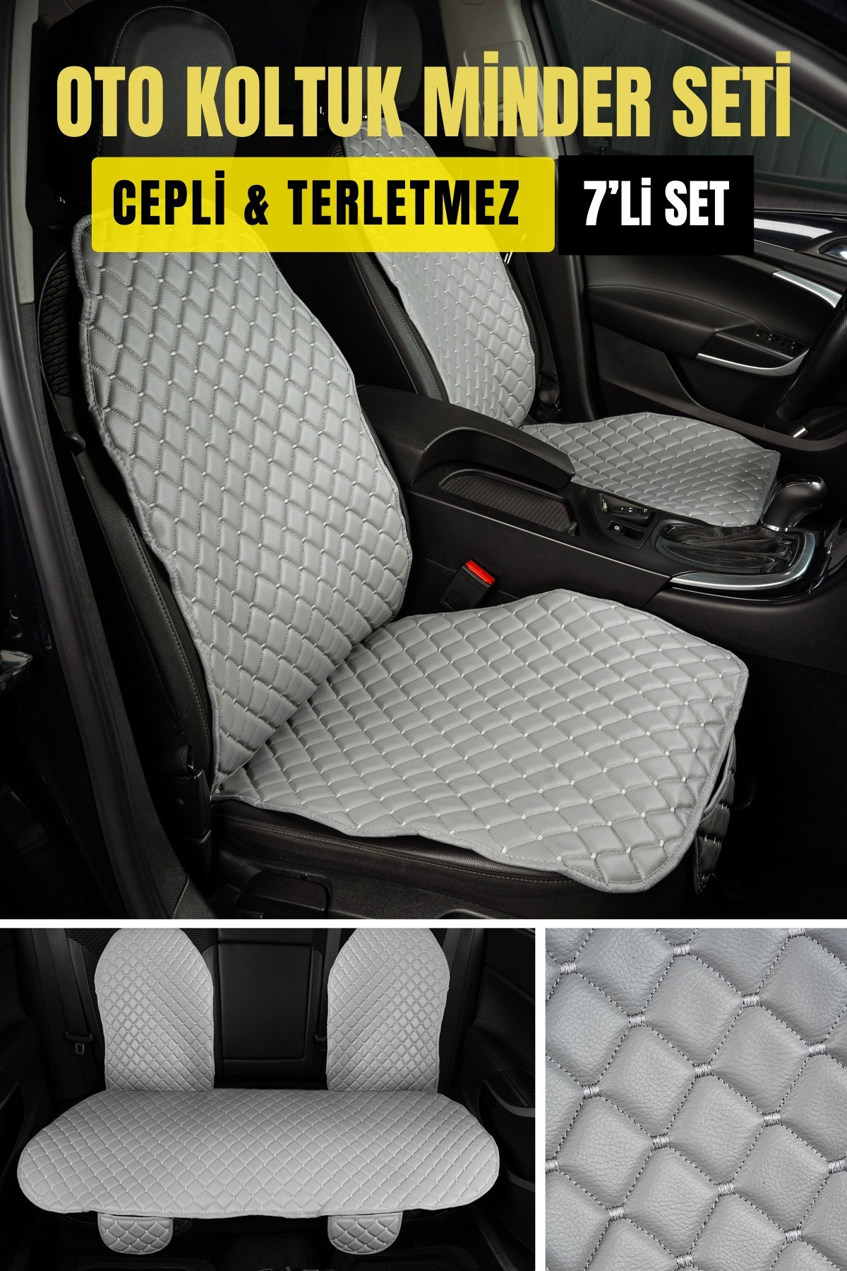 Ecarteks Chevrolet Monte Carlo Uyumlu La Casa Deri Silinebilir Cepli ...