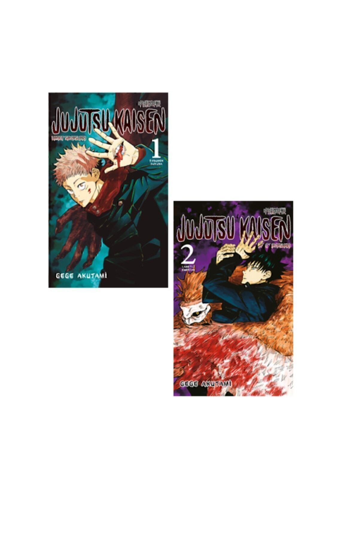 Gerekli Şeyler Jujutsu Kaisen 1-2. Ciltler Manga Seti - Gege Akutami - Gerekli Şeyler Jujutsu ...
