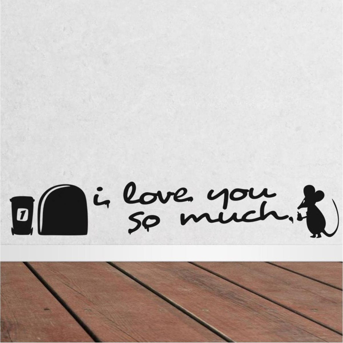 Hediyelikevi Eğlenceli Ve Komik Fare Ailesi Karikatür Fare Sticker ...