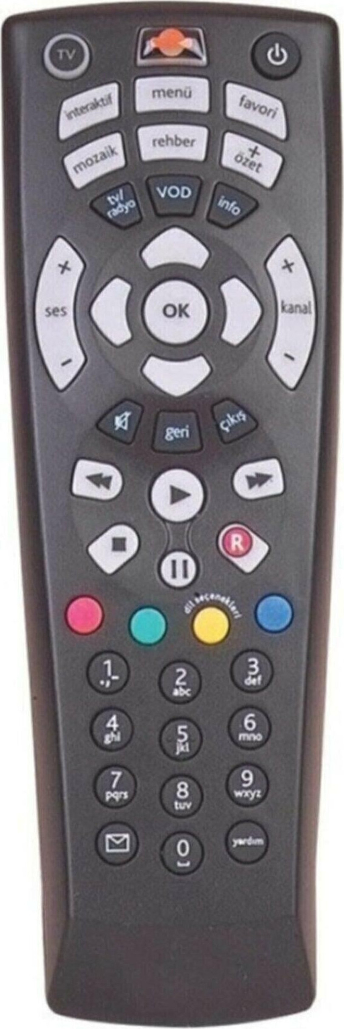 Ata Elektronik Rebera Universal Akıllı Uydu Alıcı Kumandası - idefix